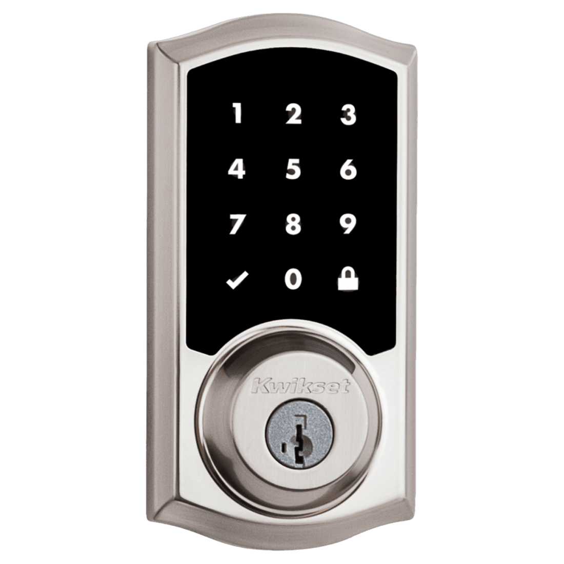 Kwikset 916 SmartCode Traditional Electronic Deadbolt with Z-Wave ...